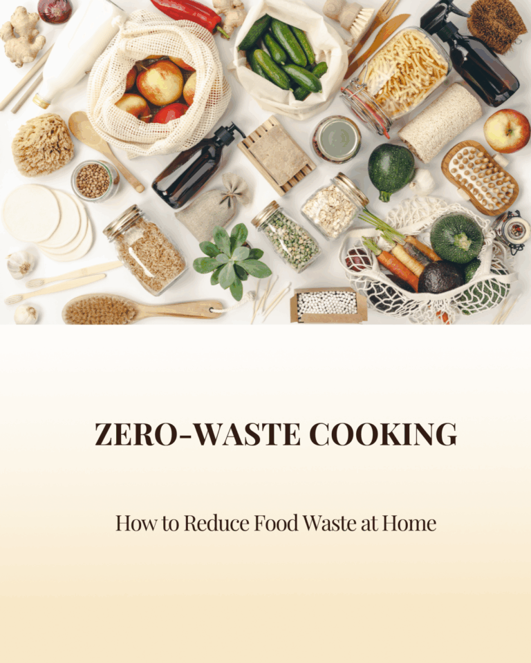 Zero-Waste Cooking: How to Reduce Food Waste at Home